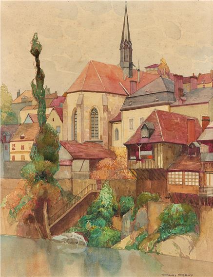 Charles Cerny | DŮM U ŘEKY | MutualArt