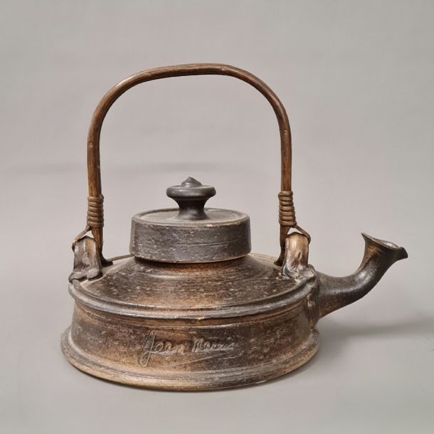 Jean Marais | LARGE glazed ceramic teapot | MutualArt