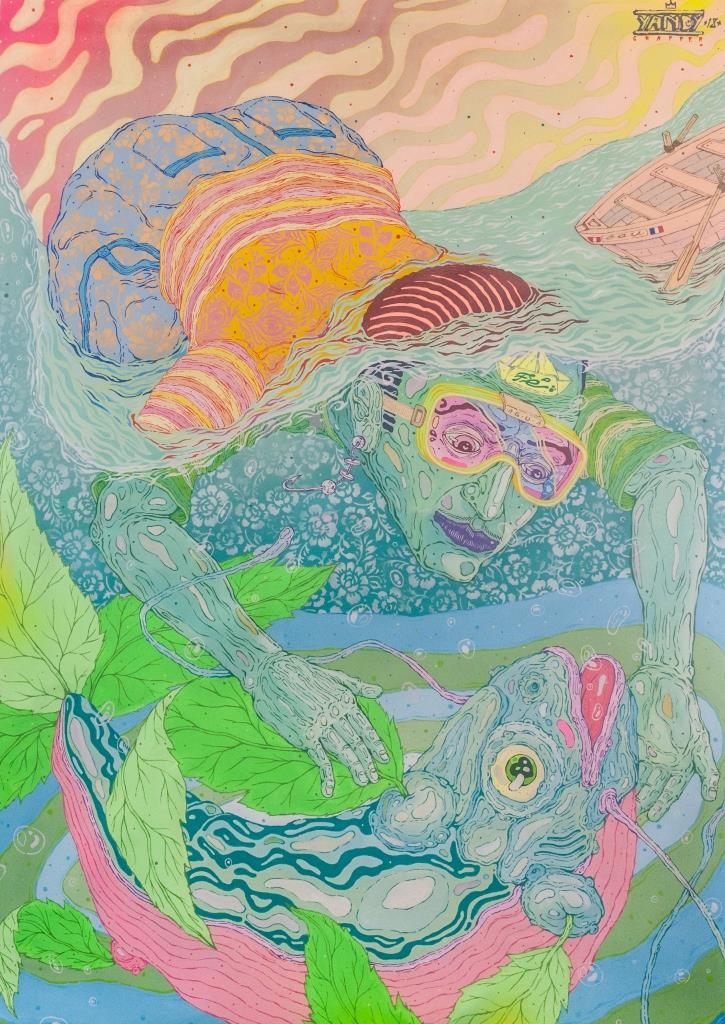 Yandy Graffer | Â«Lâ€™Esprit de lâ€™EauÂ» (2018) | MutualArt