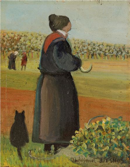 Ferdinand Desnos | 'La femme à la faux' | MutualArt