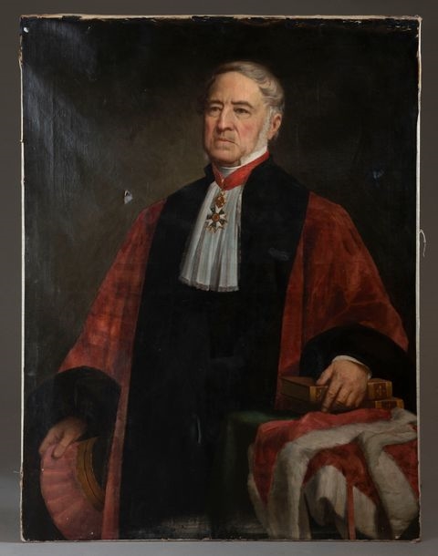 Jean Pierre Monceret | Portrait of a magistrate wearing the insignia of ...