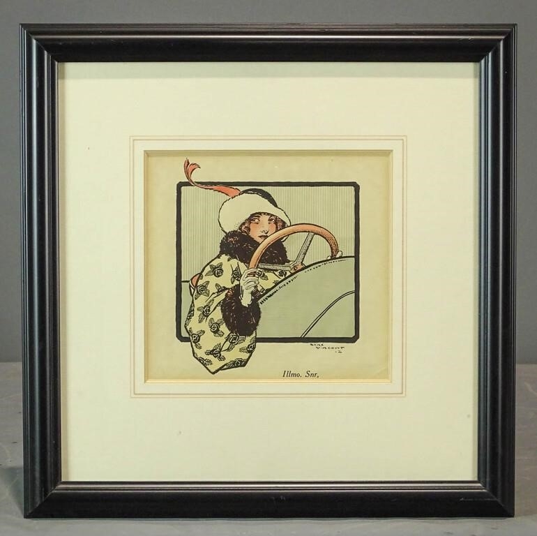 Rene Vincent | Female Motorist | MutualArt