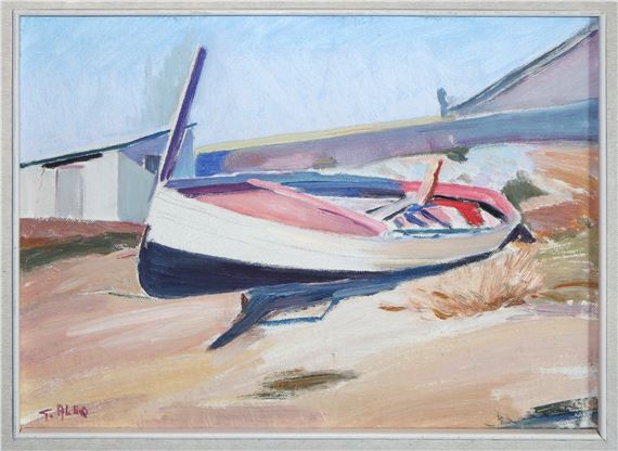 Giuseppe Aleo | Barca a secco | MutualArt