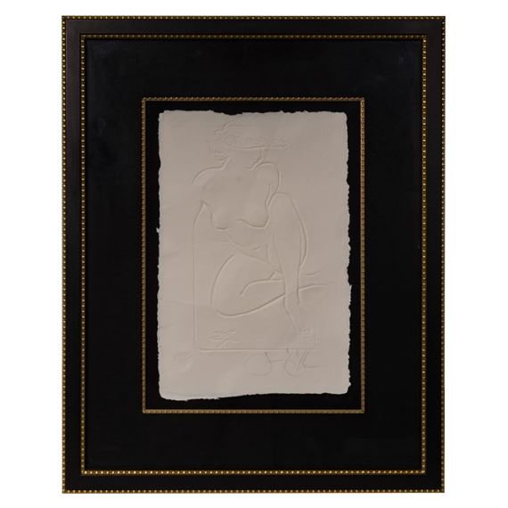 Frank Gallo | Cast Paper Relief | MutualArt