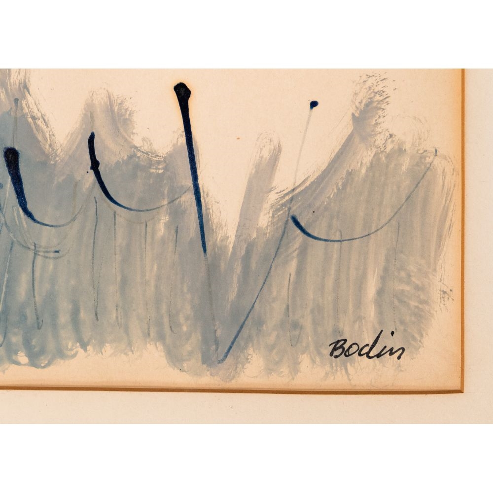 Paul Bodin | Gouache on Paper | MutualArt