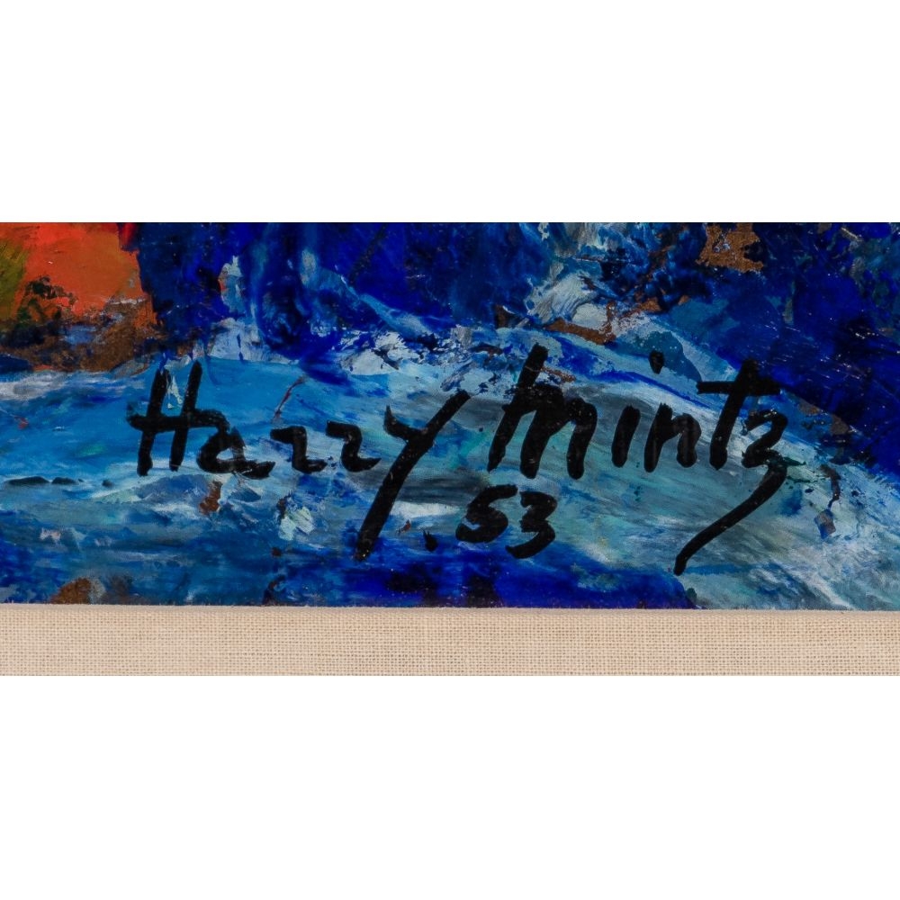 Harry Mintz | Blue Shawl (1953) | MutualArt