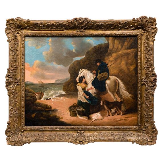 George Morland | Selling Fish | MutualArt