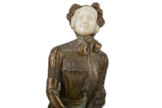 Marcelle Mire | FIGURE OF A LADY | MutualArt