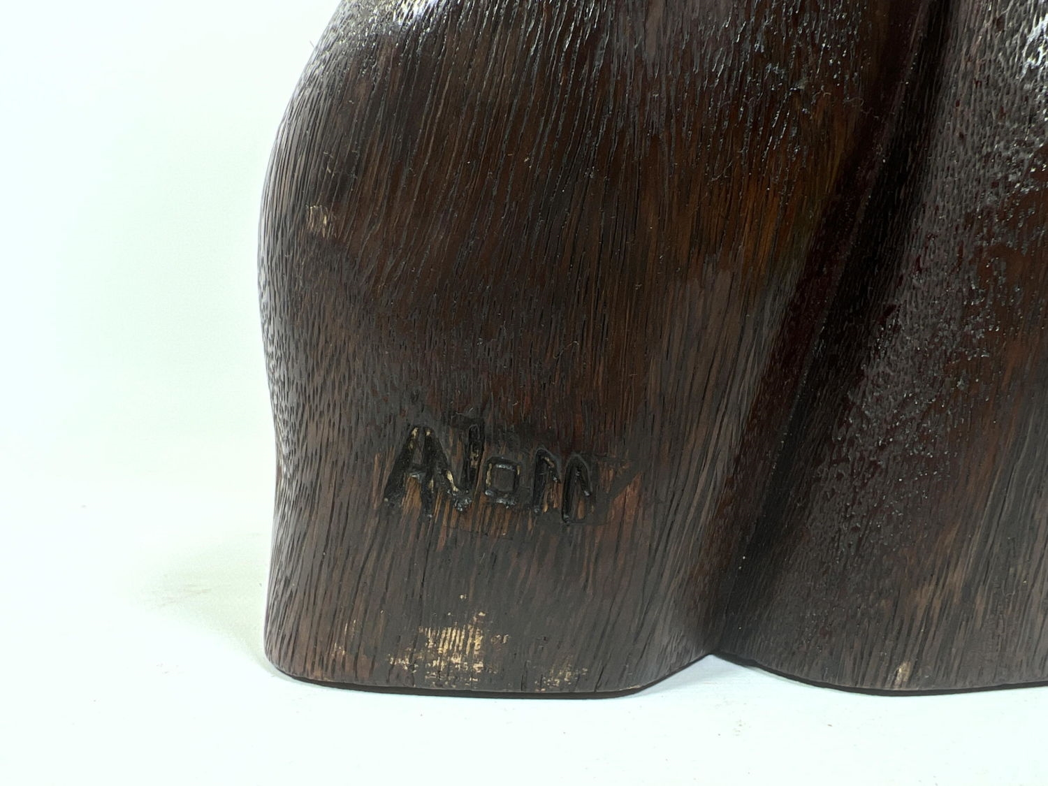 Alexandre Noll | Signed ALEXANDRE NOLL Carved Wood Figural Sculpture ...
