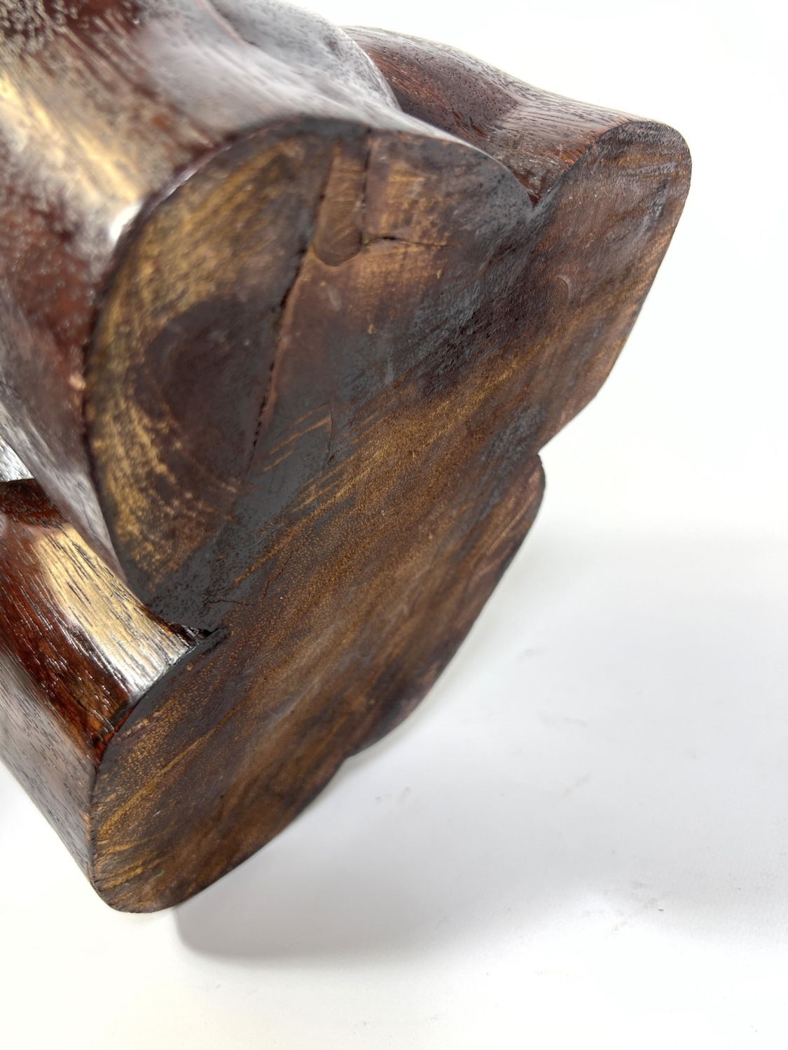 Alexandre Noll | Signed ALEXANDRE NOLL Carved Wood Figural Sculpture ...