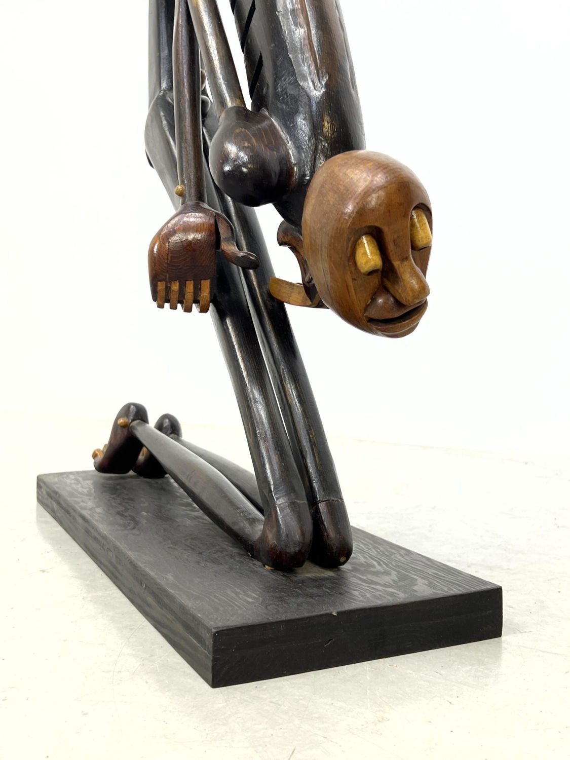 GREGORY GORBY | GREGORY GORBY 6-17-76 Carved wood Folk Art Style ...