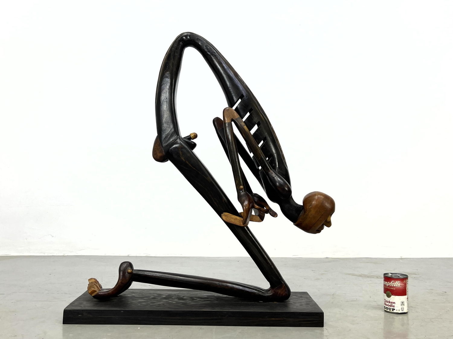 GREGORY GORBY | GREGORY GORBY 6-17-76 Carved wood Folk Art Style ...