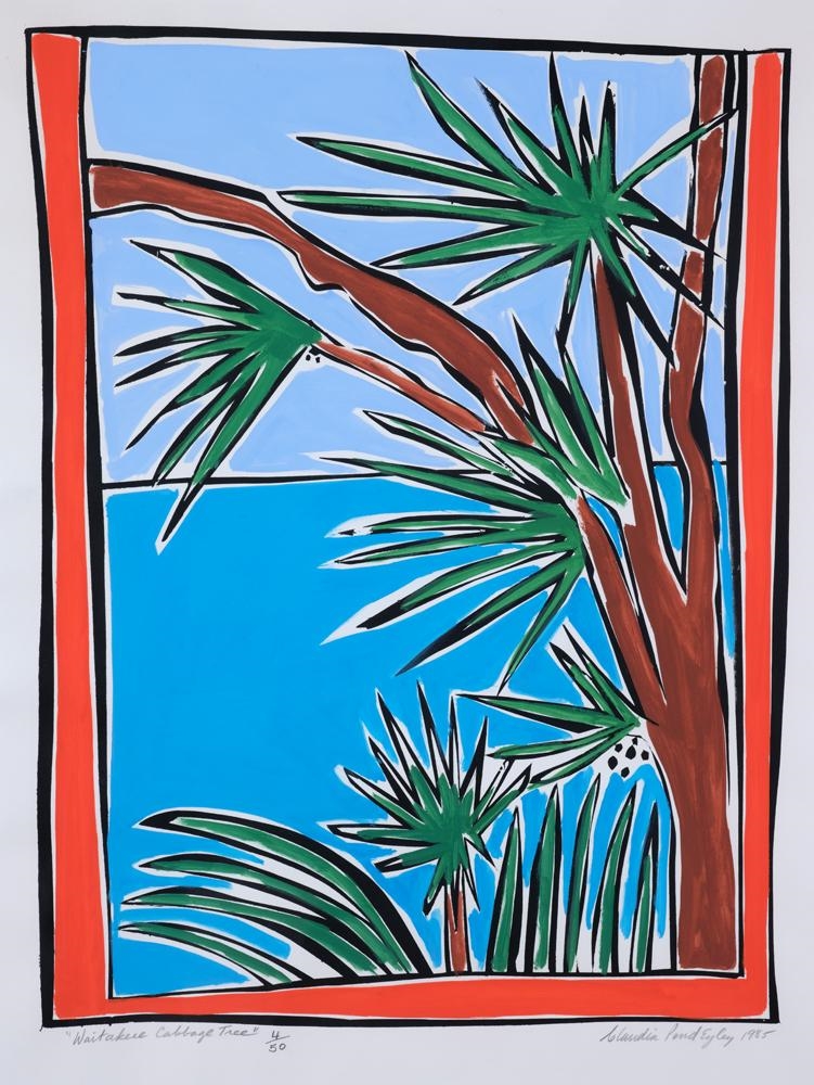 Claudia Pond Eyley | Waitakere Cabbage Tree (1985) | MutualArt