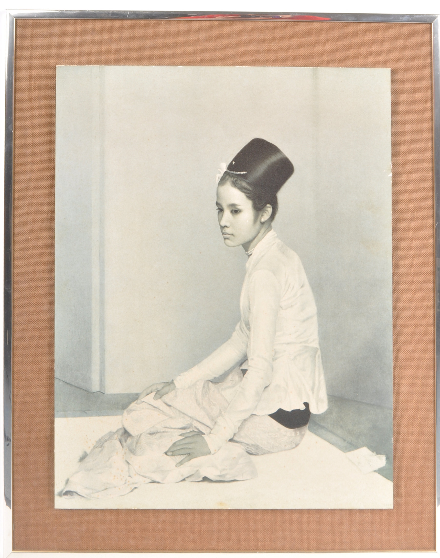 Gerald Festus Kelly | THE BURMESE PRINCESS SAW HON NYUN PRINT | MutualArt