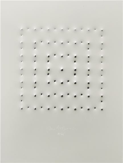 Enrico Castellani | Untitled (2008) | MutualArt