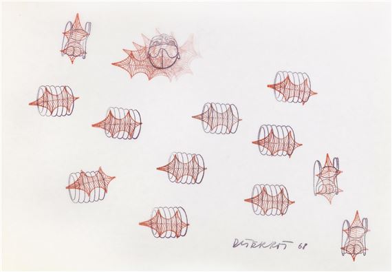 Dieter Roth | Stempelgrafik (1968) | MutualArt