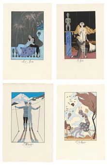 Georges Barbier | The Archer (1914) | MutualArt