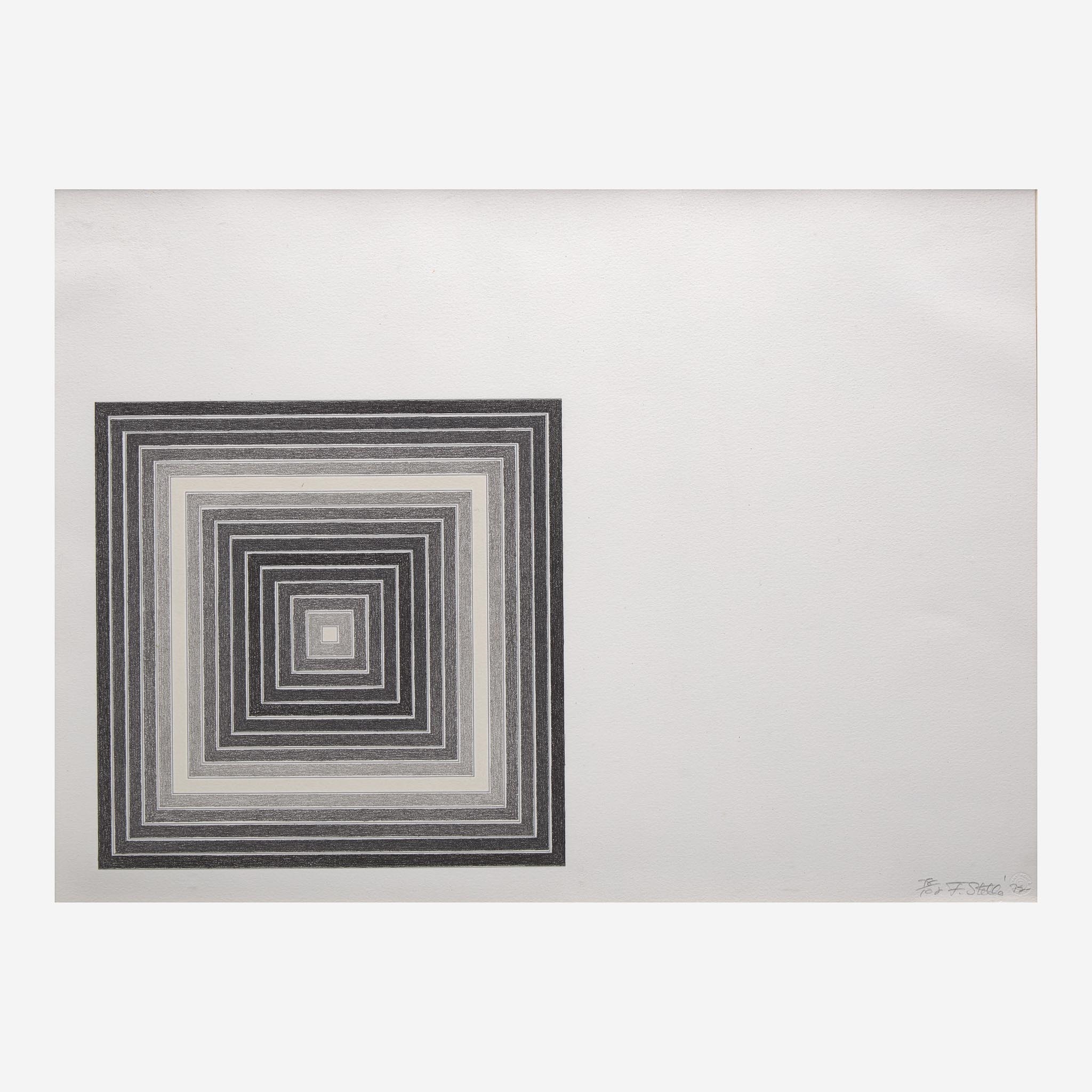 Frank Stella | Cato Manor (1972) | MutualArt