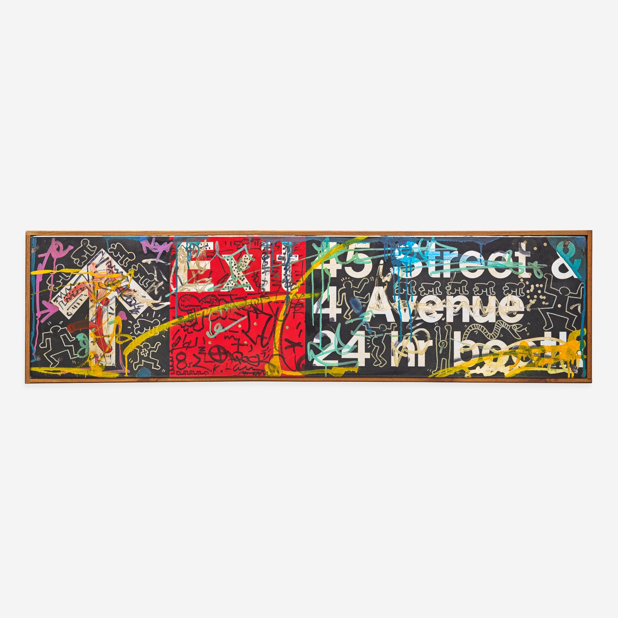 Keith Haring | Subway Sign | MutualArt