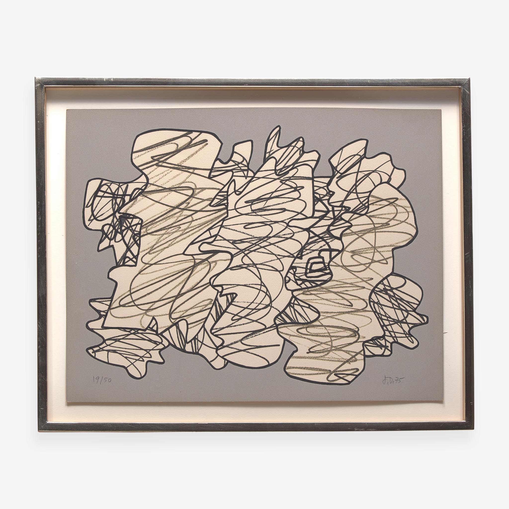 Jean Dubuffet | Récit (1975) | MutualArt