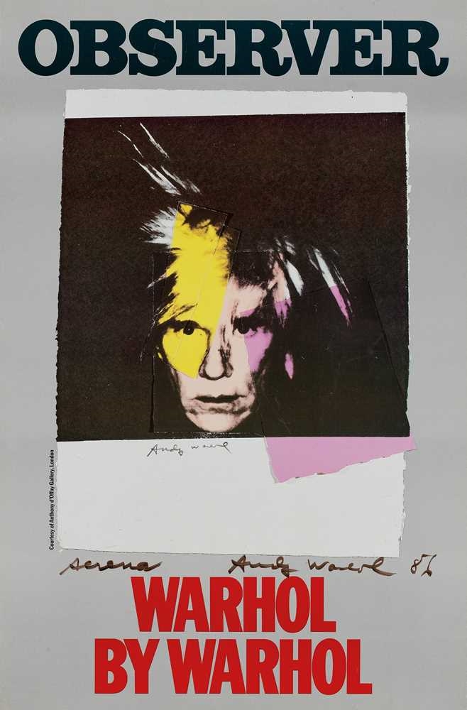 Andy Warhol | Observer, Warhol By Warhol (1986) | MutualArt