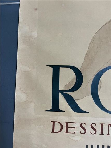 Auguste Rodin | Exhibition poster (1947) | MutualArt