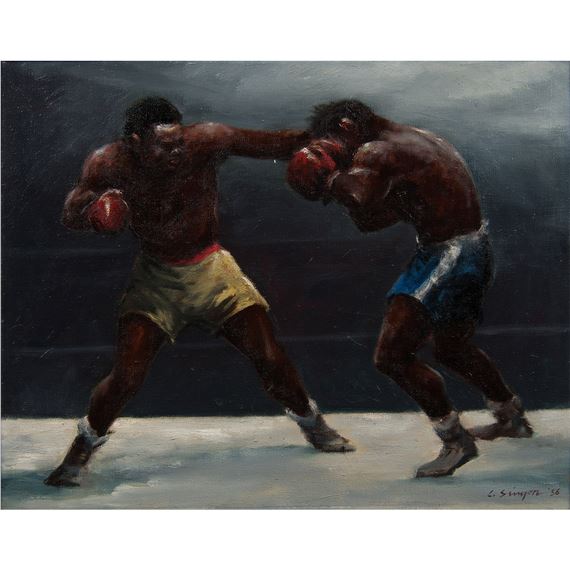 Clyde Singer | Oil on Canvas | MutualArt