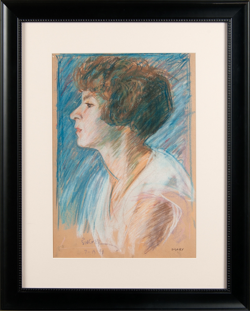 Clyde Singer | Pastel (1931) | MutualArt