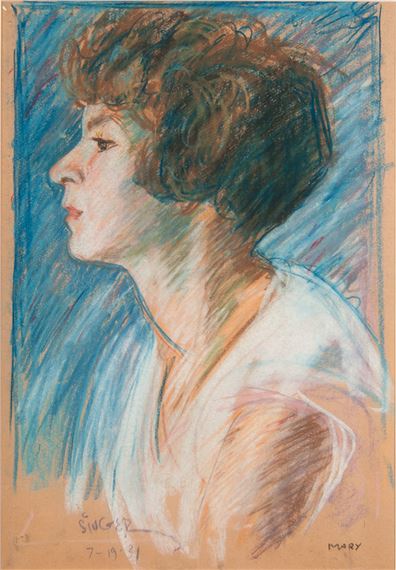 Clyde Singer | Pastel (1931) | MutualArt