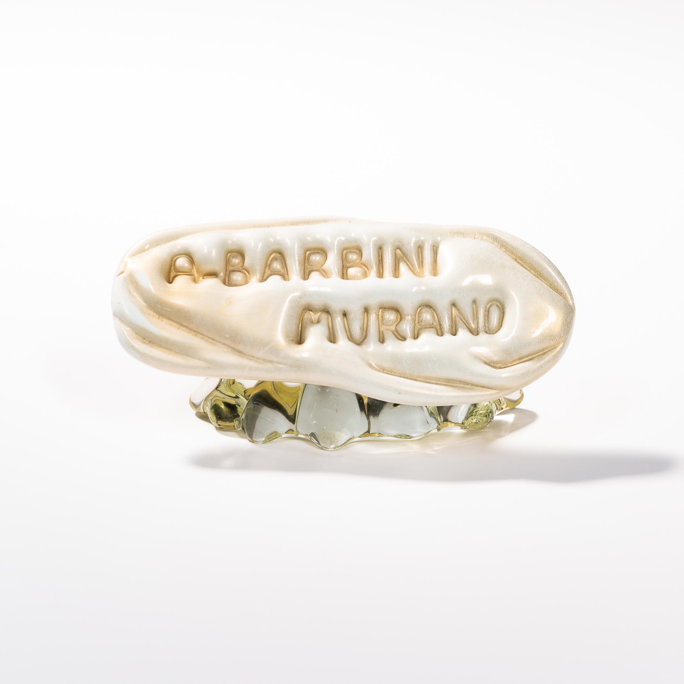 Alfredo Barbini | Alfredo Barbini Murano Glass Display Sign, | MutualArt