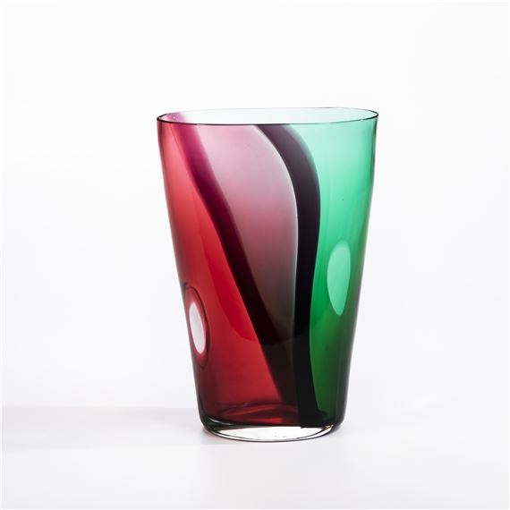 Archimede Seguso | Archimede Seguso Murano Glass Vase, | MutualArt