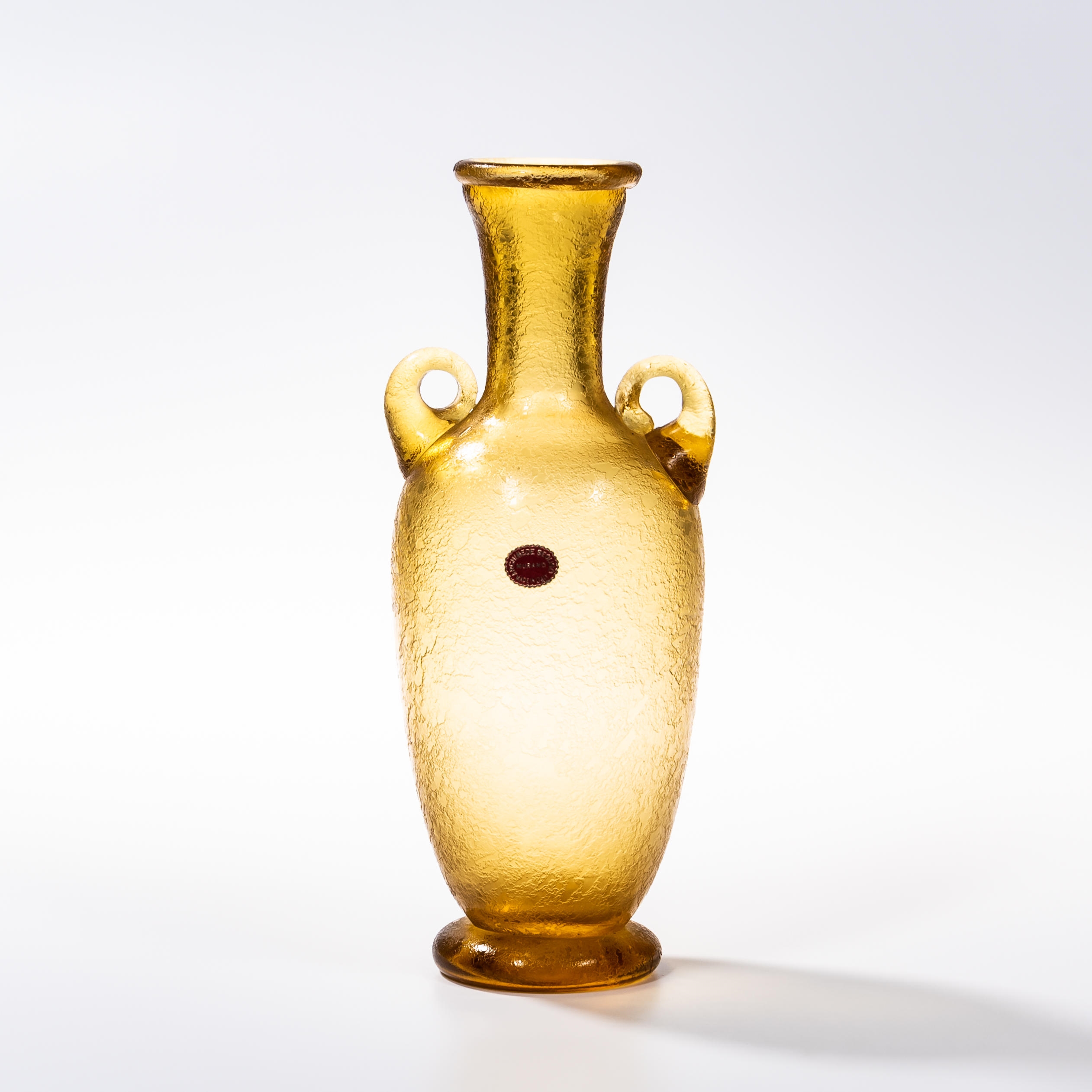 Archimede Seguso | Archimede Seguso Murano Glass Corroso Vase, | MutualArt