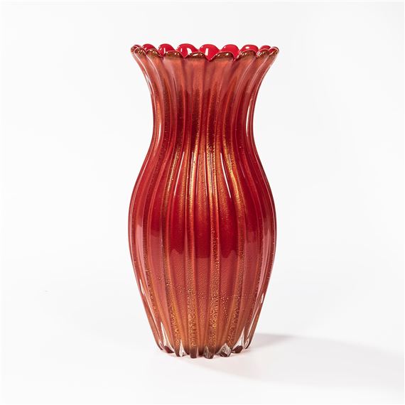 Archimede Seguso | Murano Glass Vase | MutualArt