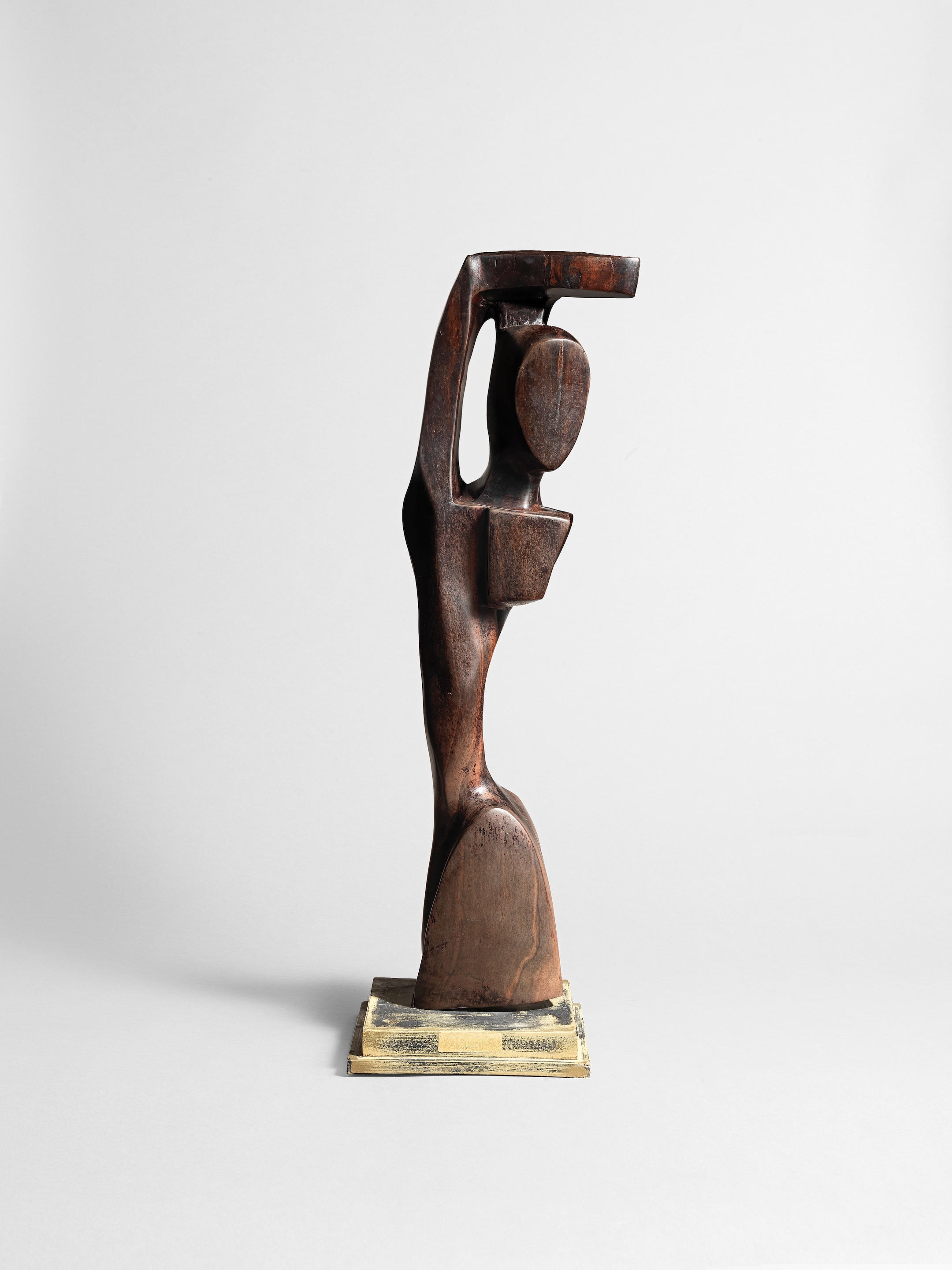 Ben Enwonwu | Figure with raised arm | MutualArt