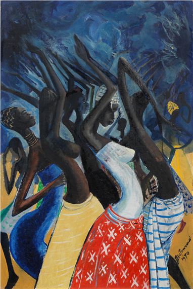 Ben Enwonwu | Africa Dances (1970) | MutualArt