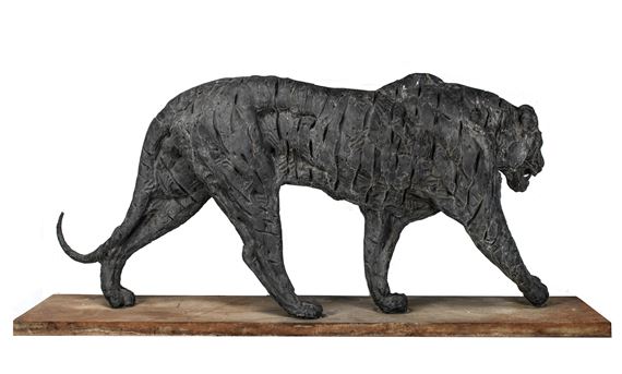 Dylan Lewis | Striding Tiger | MutualArt