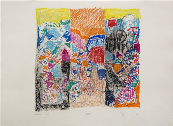 René Derouin | Mexico-Val-David XXII A (1989) | MutualArt