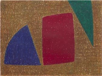 Fernand Leduc | Gaze Etimine (1955) | MutualArt