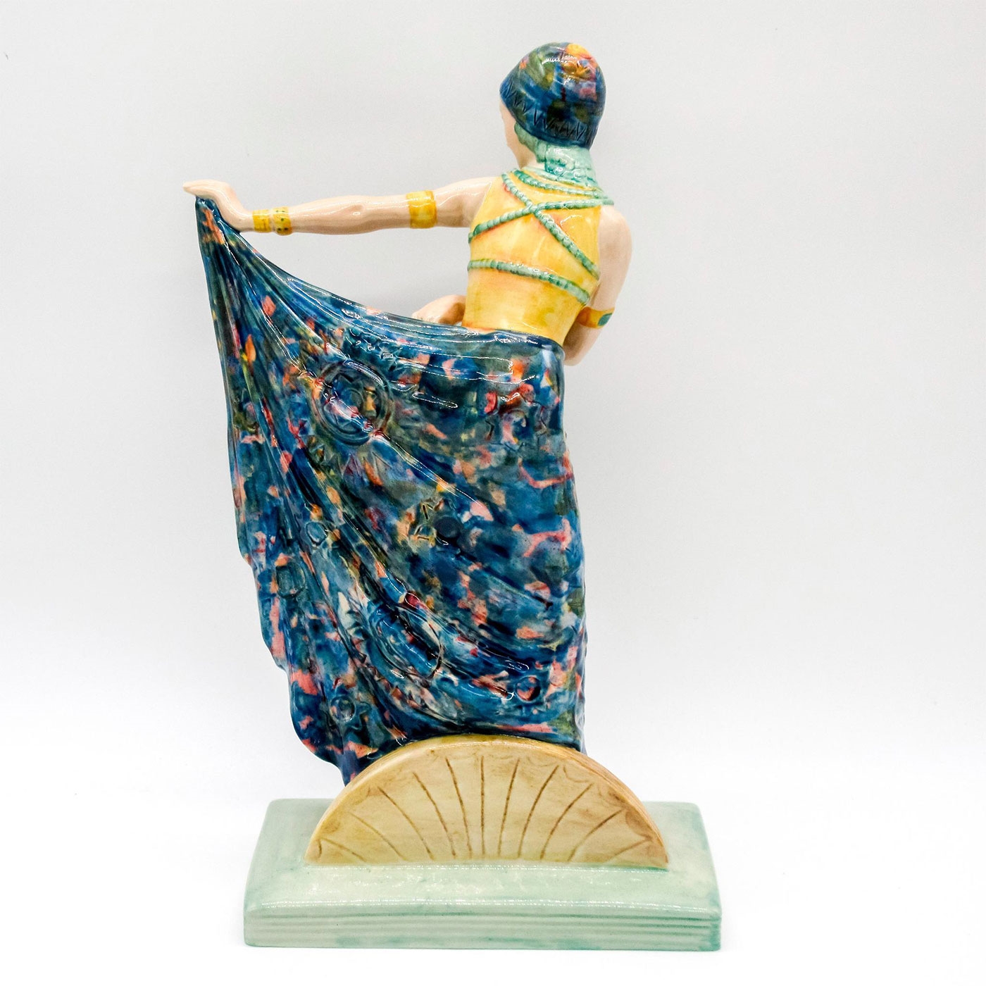 Geoff Blower | Kevin Francis Ceramic Art Deco Figurine, Persian Dancer ...