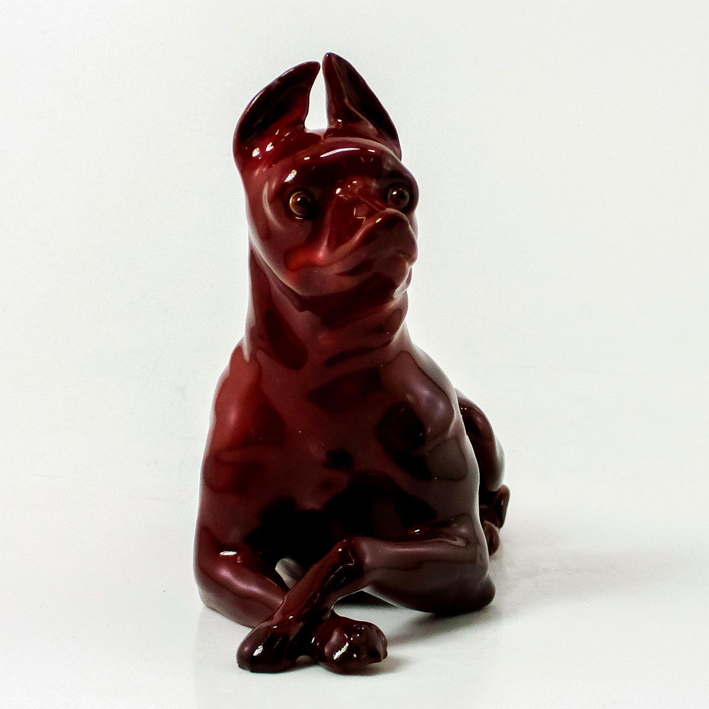 Bernard Moore | Bernard Moore Sung Flambe Figurine Dog | MutualArt