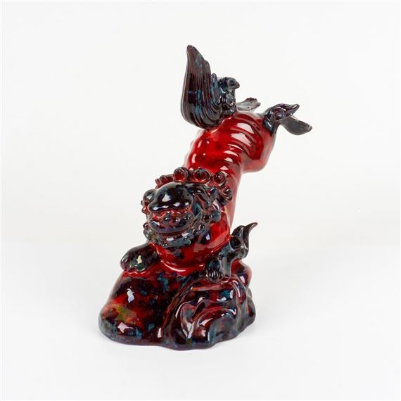 Bernard Moore | Extremely Rare Bernard Moore Flambe Sculpture (1904 ...
