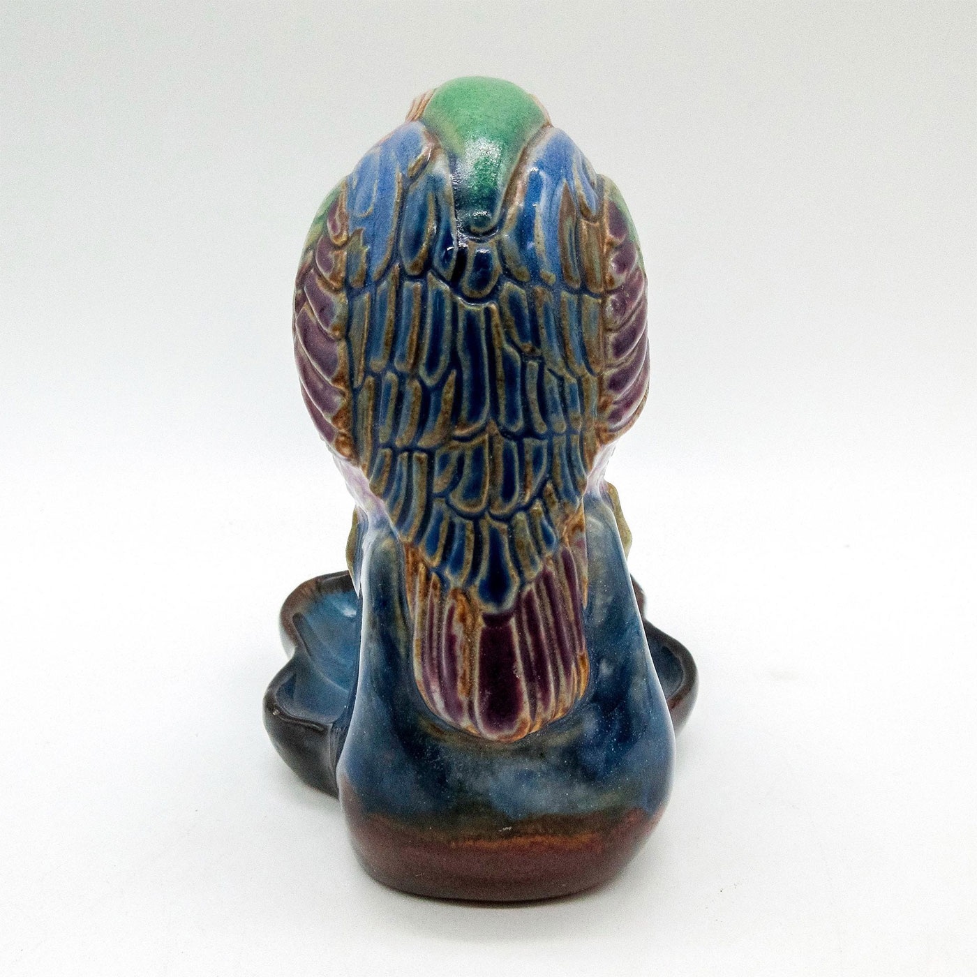 Harry Simeon | Doulton Lambeth Stoneware Bibelot Tray, Character Bird ...