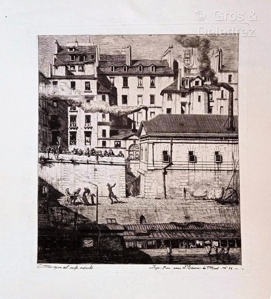 Charles Meryon | The Morgue | MutualArt