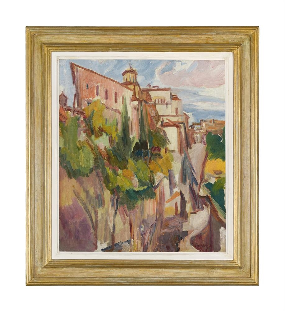 David Bomberg | THE GARDEN AND TOWER OF THE SACRISTY, CUENCA CATHEDRAL ...