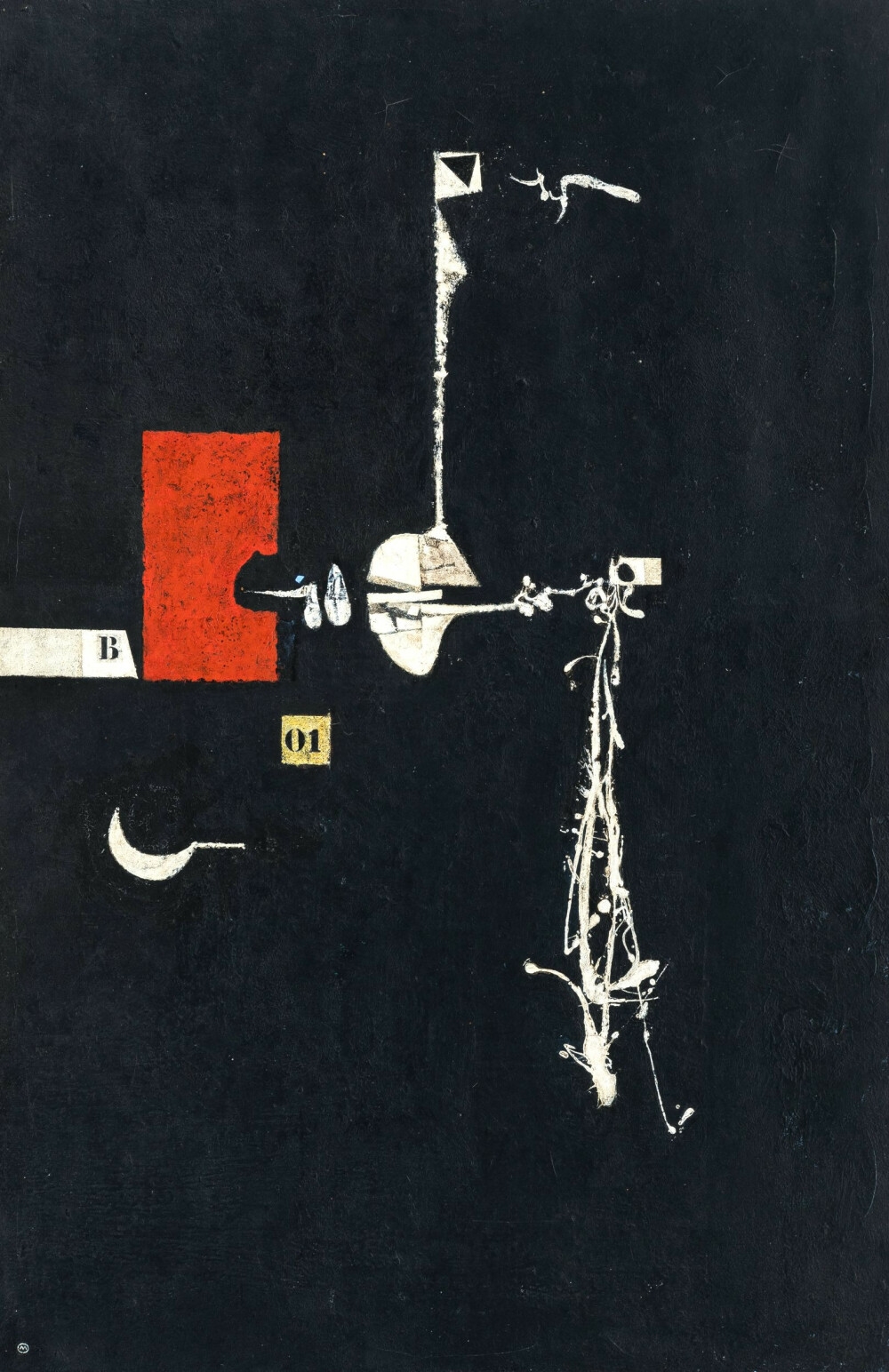 Marc Mendelson | Divination fulgurante (1955) | MutualArt