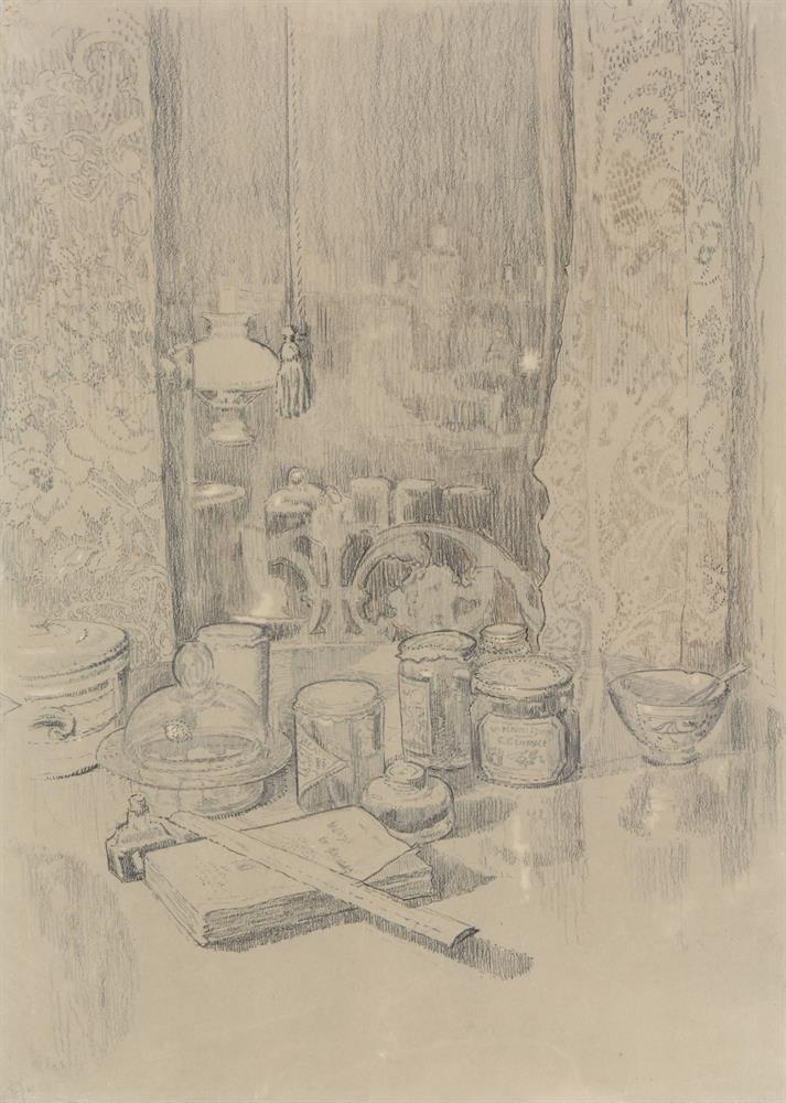 Sylvia Gosse | STILL LIFE WITH REFLECTIONS IN A WINDOW (Circa 1913 ...