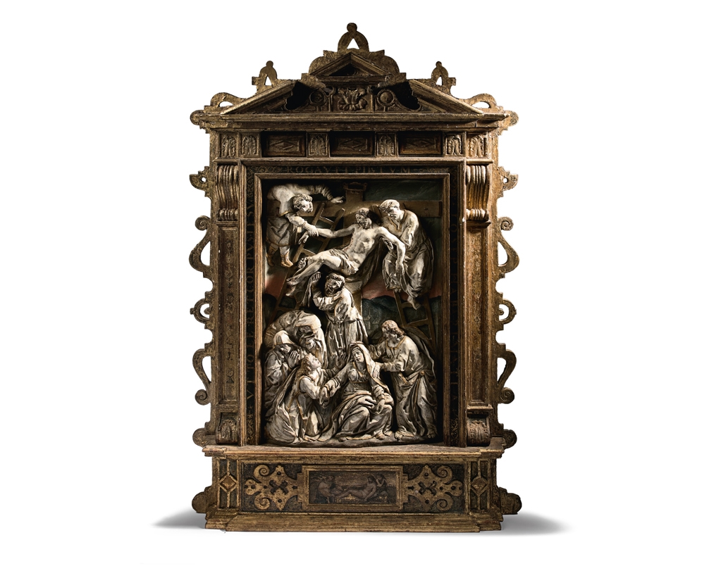 Flemish School, 16th Century | La Descente du Christ de la Croix dans le style de la Contre ...