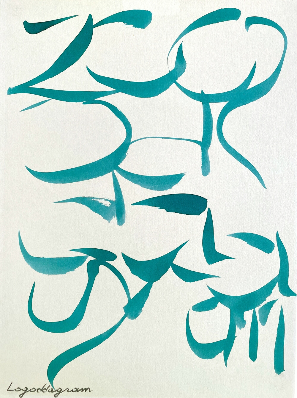 Christian Dotremont | Logograms (1976) | MutualArt