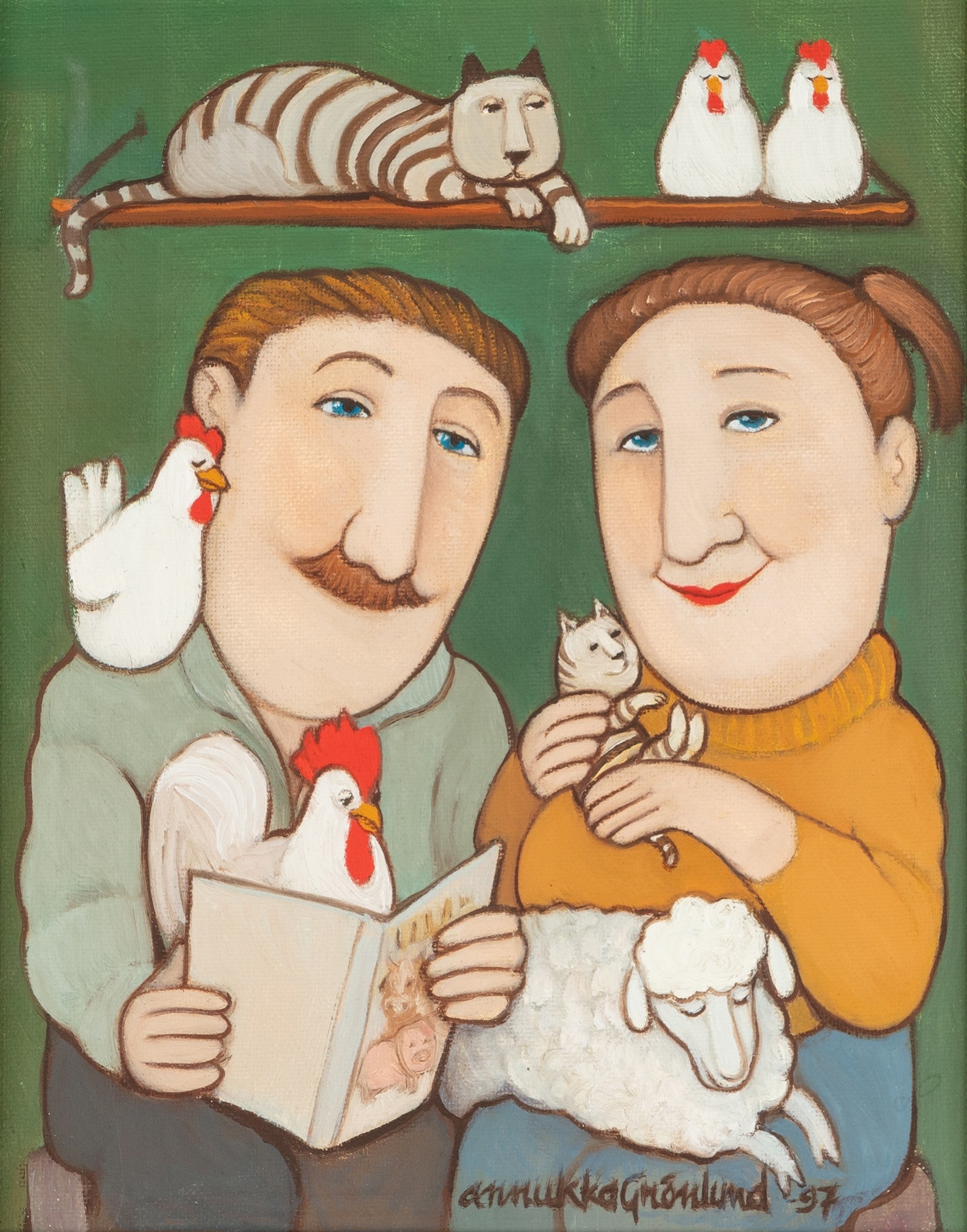 Annukka Grönlund | Lasse ja Liisa Luomu | MutualArt