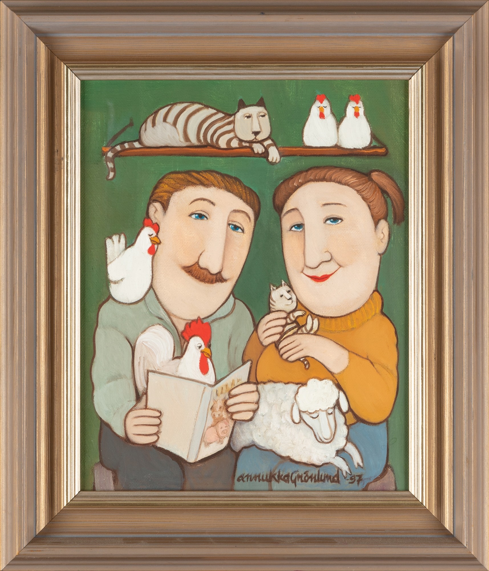Annukka Grönlund | Lasse ja Liisa Luomu | MutualArt